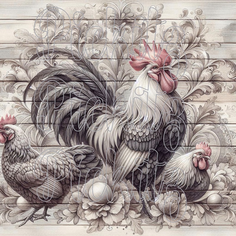 Decoupage Poster - Etsy