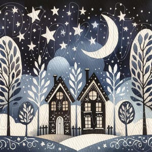 Primitive House Bundle, 3 Styles, Primitive Farmhouse, Instant Download ...