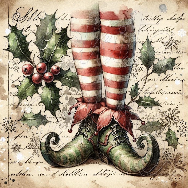 Decoupage Paper Legs - Etsy