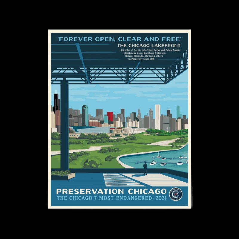Chicago Poster - Etsy