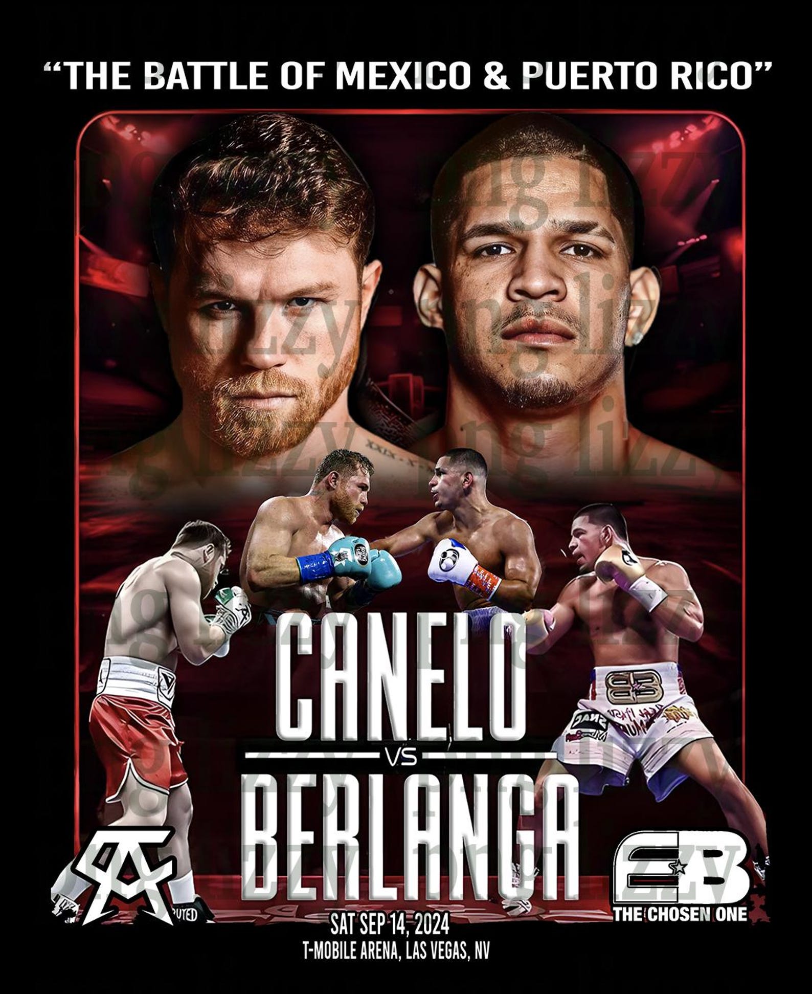 Canelo Vs Berlanga PNG Digital File Png - Etsy