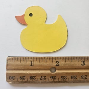Rubber Ducky Cardstock Layered Die Cuts (set of 12) - Etsy