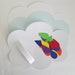 Dry-erase Rainbow Drops Cloud Room Decor Crafts for Kids Pre-teen ...