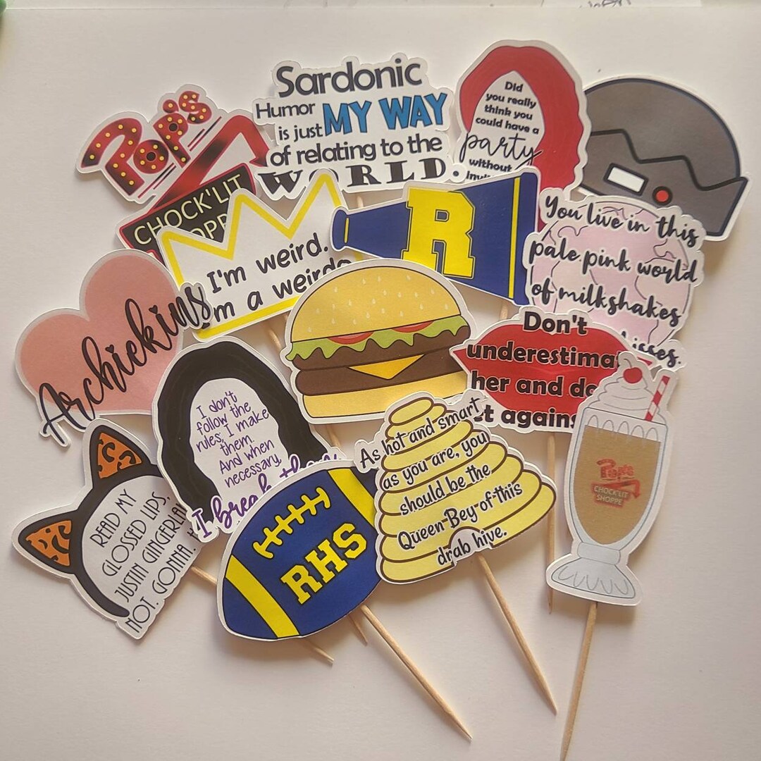Vintage Comic Inspired Cupcake Toppers | Inspired by Riverdale TV Show ...