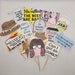 Clueless Inspired Cupcake Toppers Movie Fan Food Picks 90s Movies Fan ...