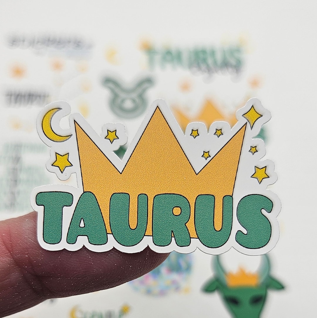 TAURUS Stickers| Taurus Baby|astrological Signs Stickers|journal ...