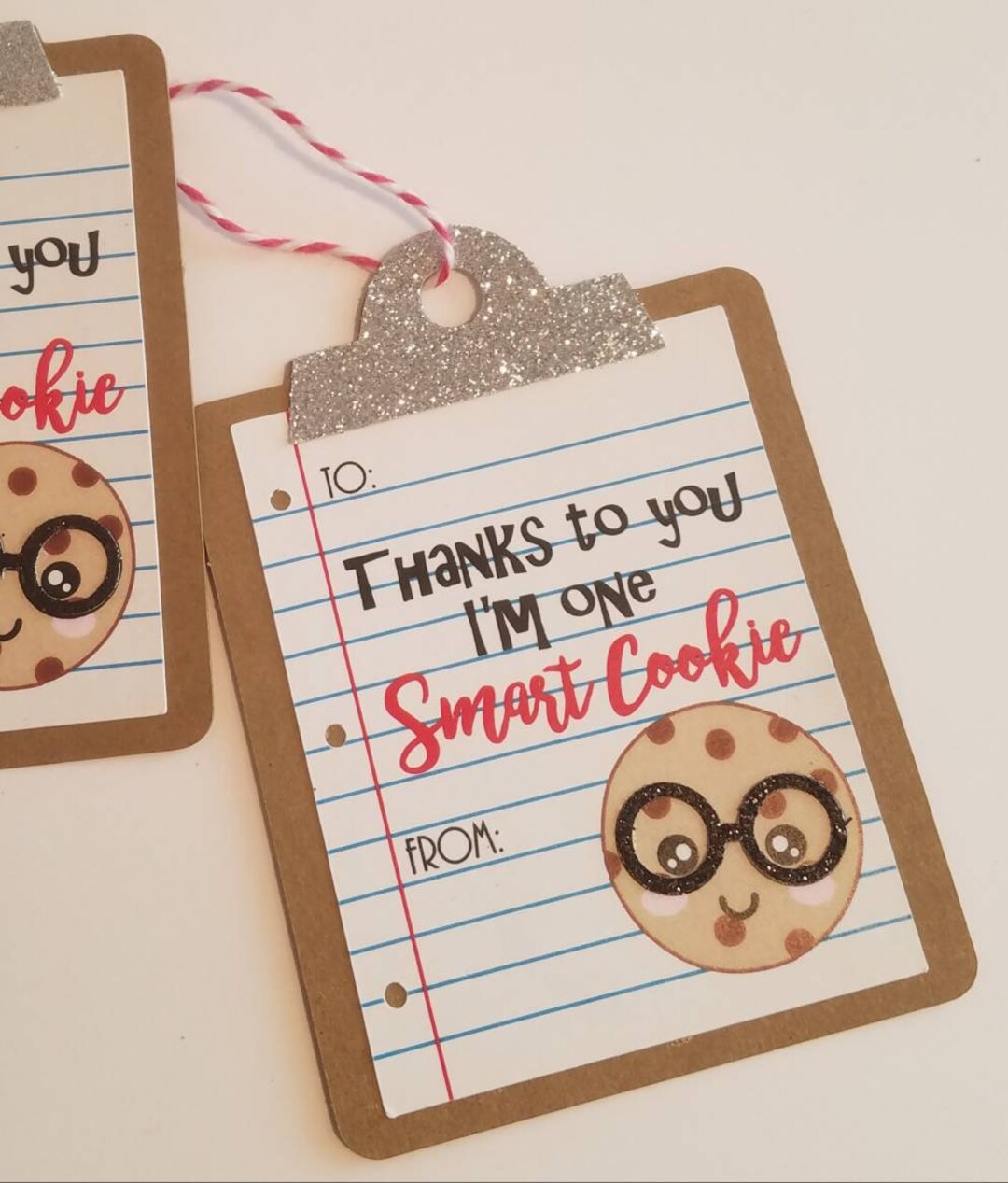 Thanks to You I'm One Smart Cookie Tags (set of 10) - Etsy