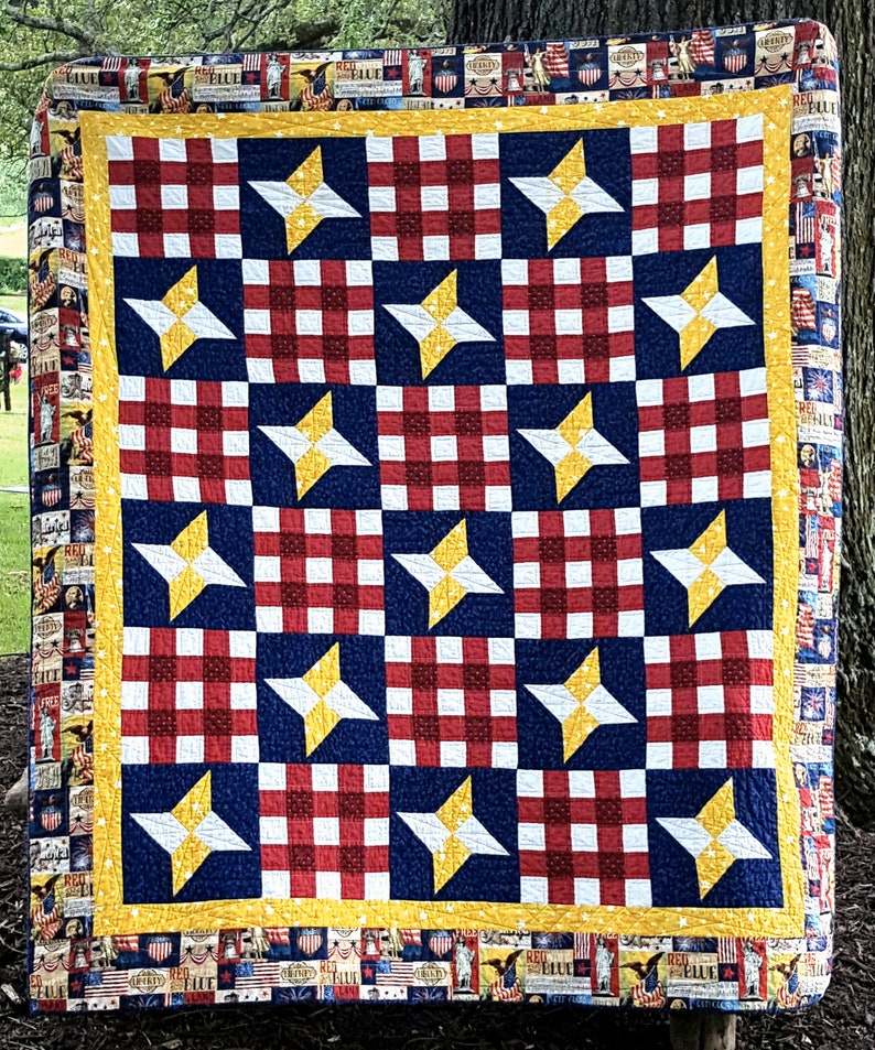 Honor & Glory Quilt Pattern - Etsy