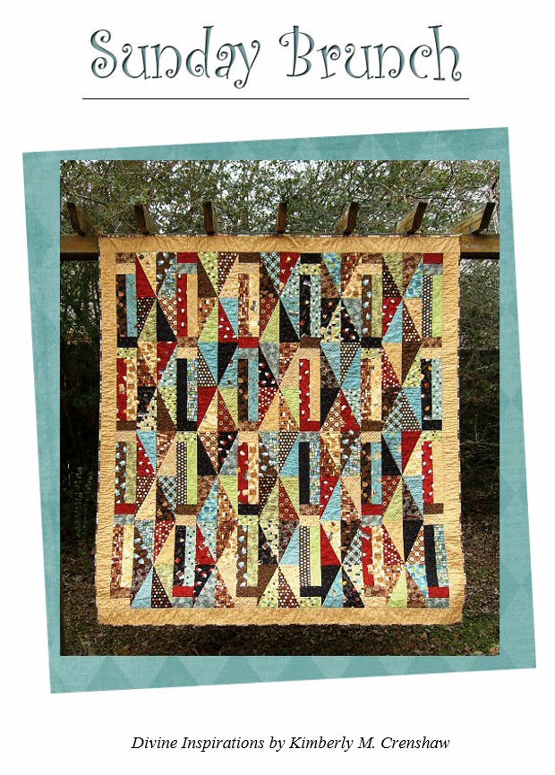 Sunday Brunch Quilt Pattern DIGITAL COPY - Etsy