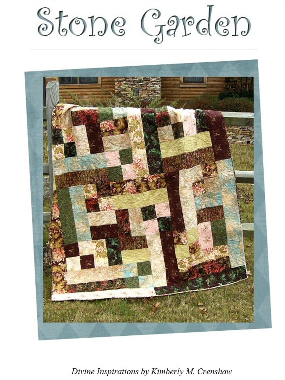 Stone Garden Quilt Pattern (DIGITAL COPY) - Etsy