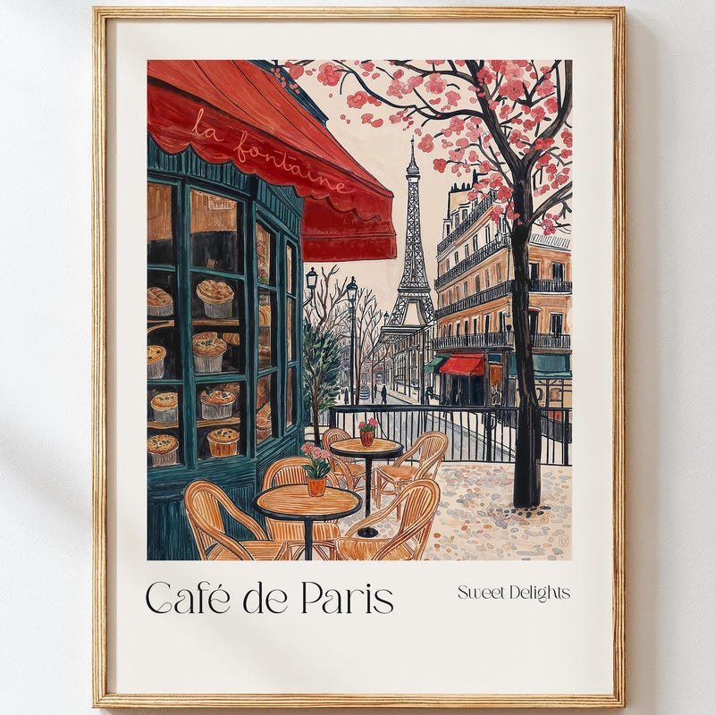 Paris Pastries Bakery - Etsy UK