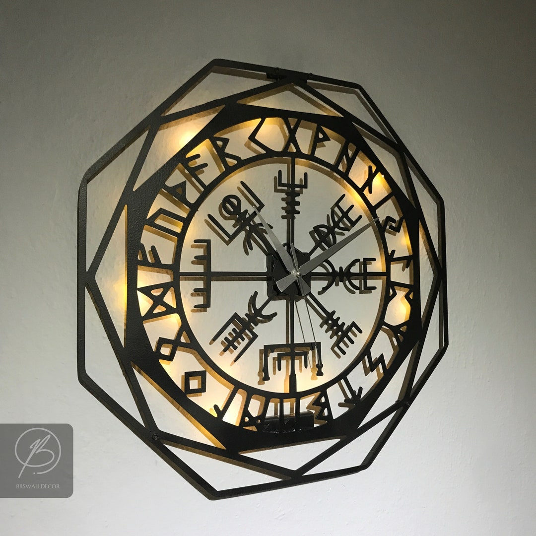 Octagon Metal Wall Clock, Oversized Wall Clock,octagon Clock,metal ...