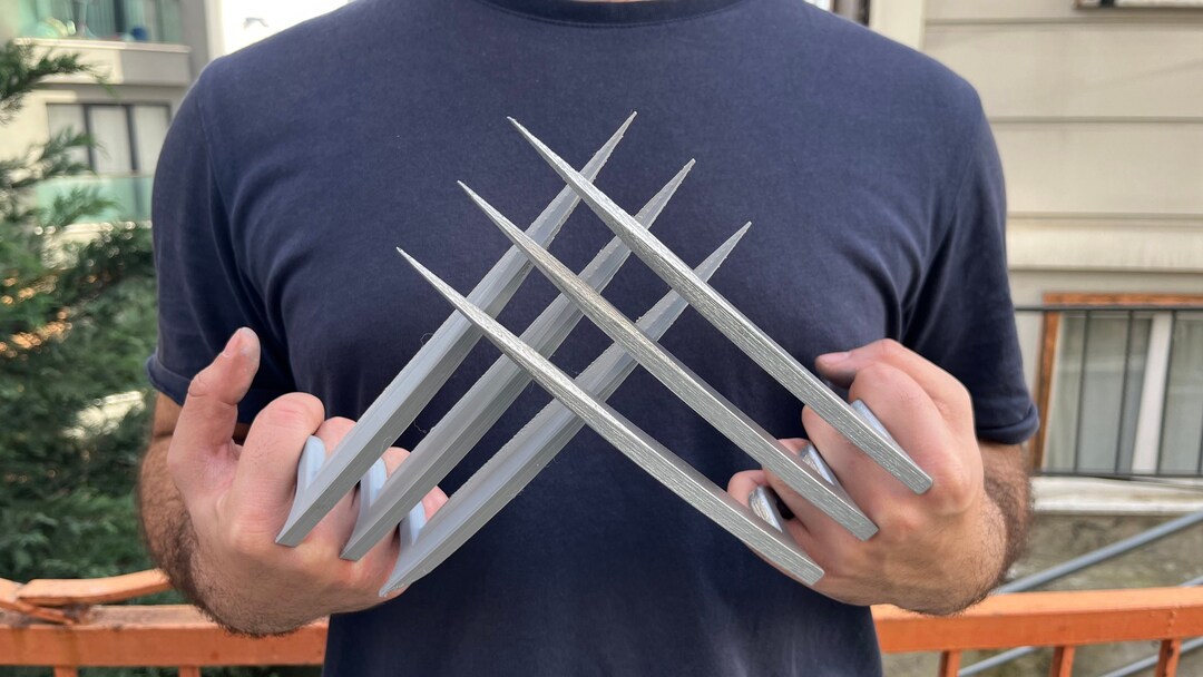 Wolverine Claw 3D Printed Cosplay Inspired Wolverine Claws Gift for Him ...