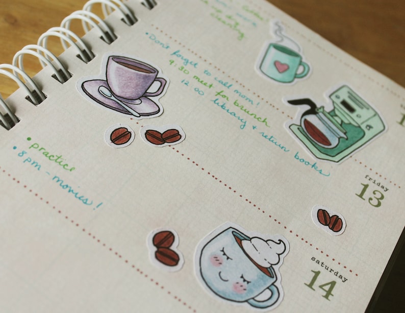 Colorable Stickers Pack DIY Color Your Own Over 350 - Etsy