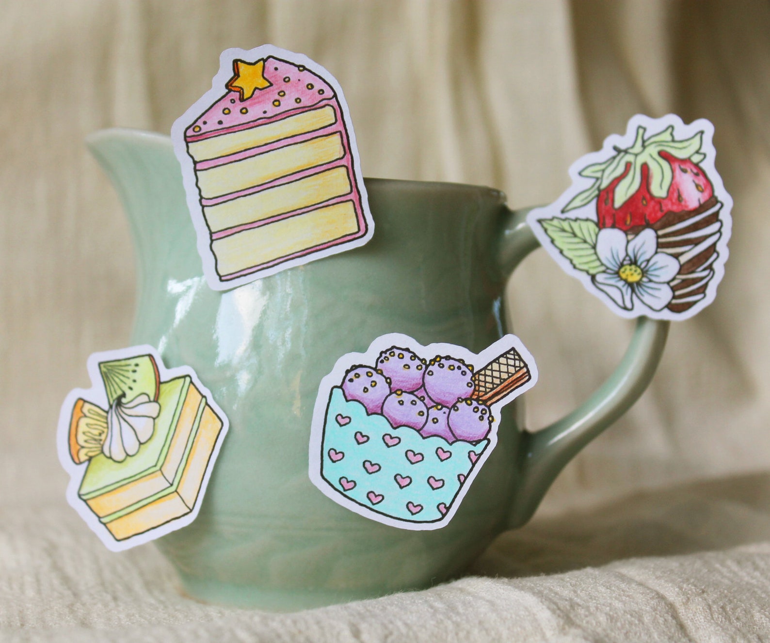 Colorable Stickers Pack DIY Color Your Own Over 350 - Etsy