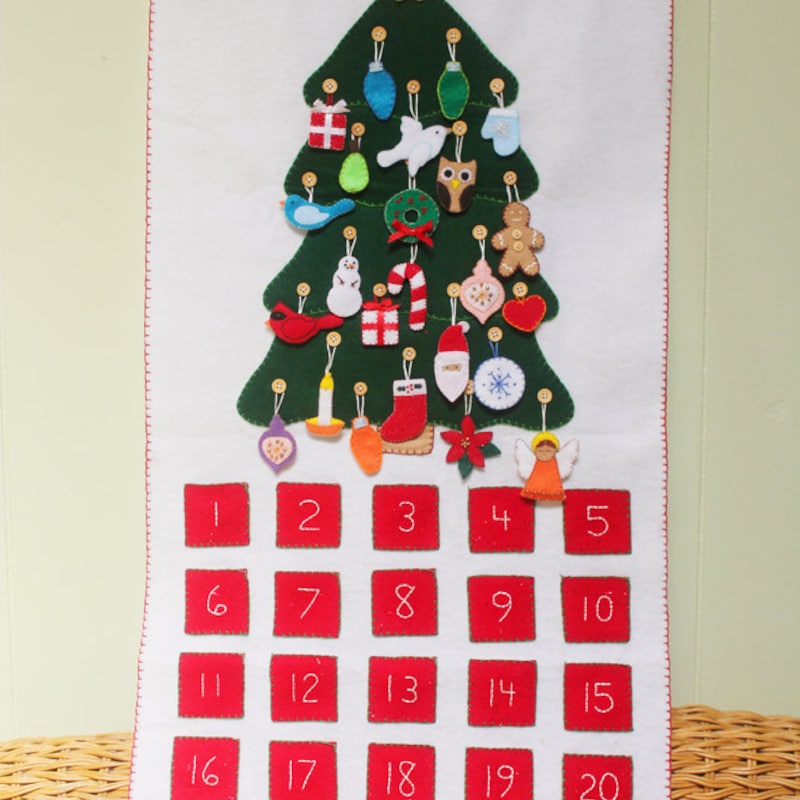 Felt Advent Calendar - Etsy