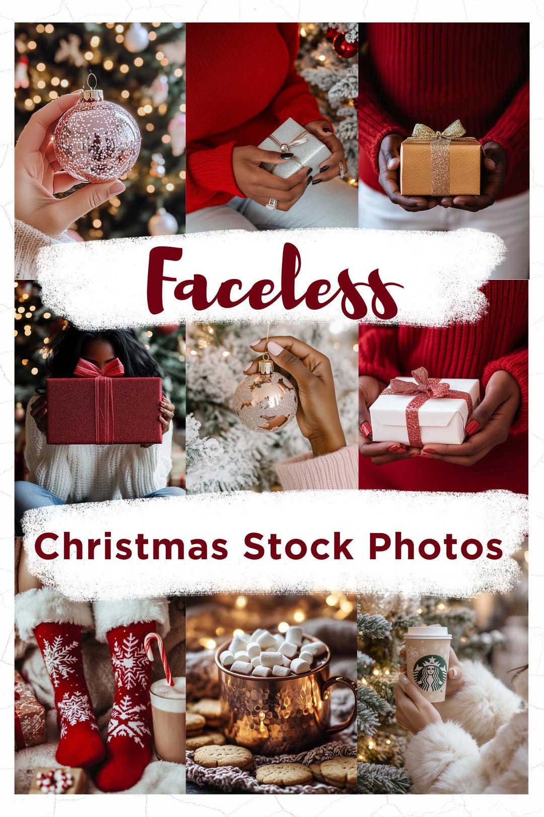 Faceless Christmas Stock Photos Holiday Decorations, and Gift-giving ...