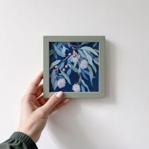 Printable Abstract Floral Art Print, Native Australian Flora, Floral ...