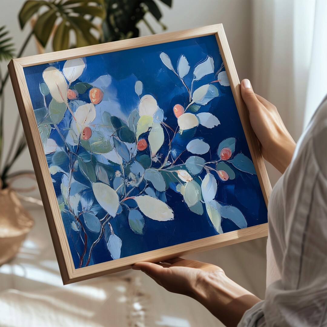 Printable Abstract Floral Art Print, Native Australian Flora, Floral ...