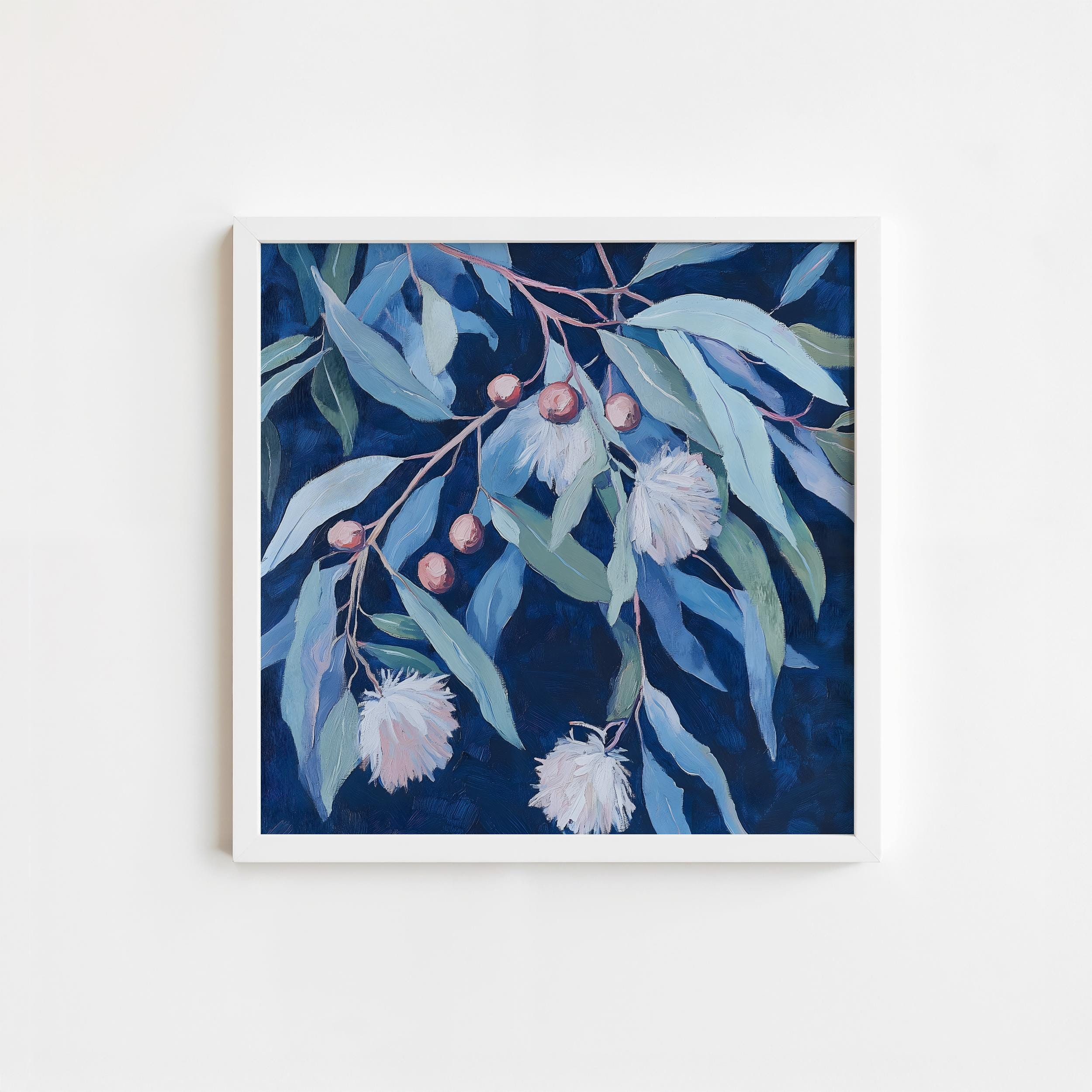 Printable Abstract Floral Art Print, Native Australian Flora, Floral ...