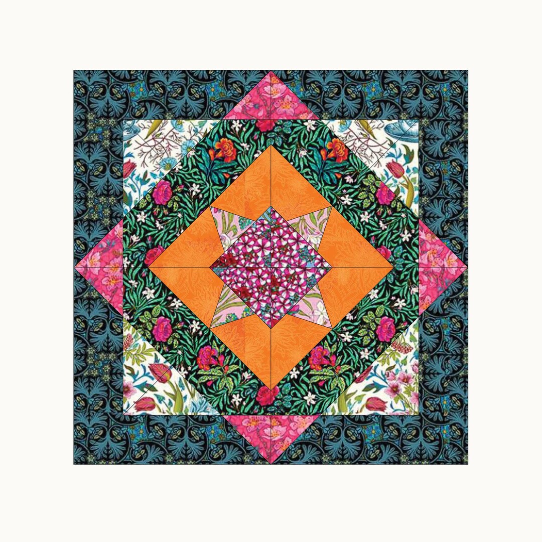 Digital Download PEGASUS EPP Quilt Block for 6", 8" 10" Blocks ...