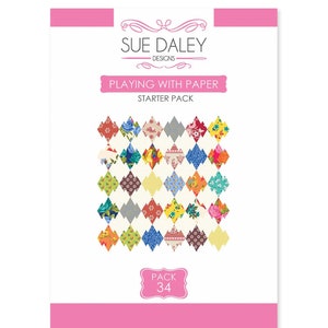 Sue Daley Designs Playing With Paper Pack 34, English Paper Piecing ...