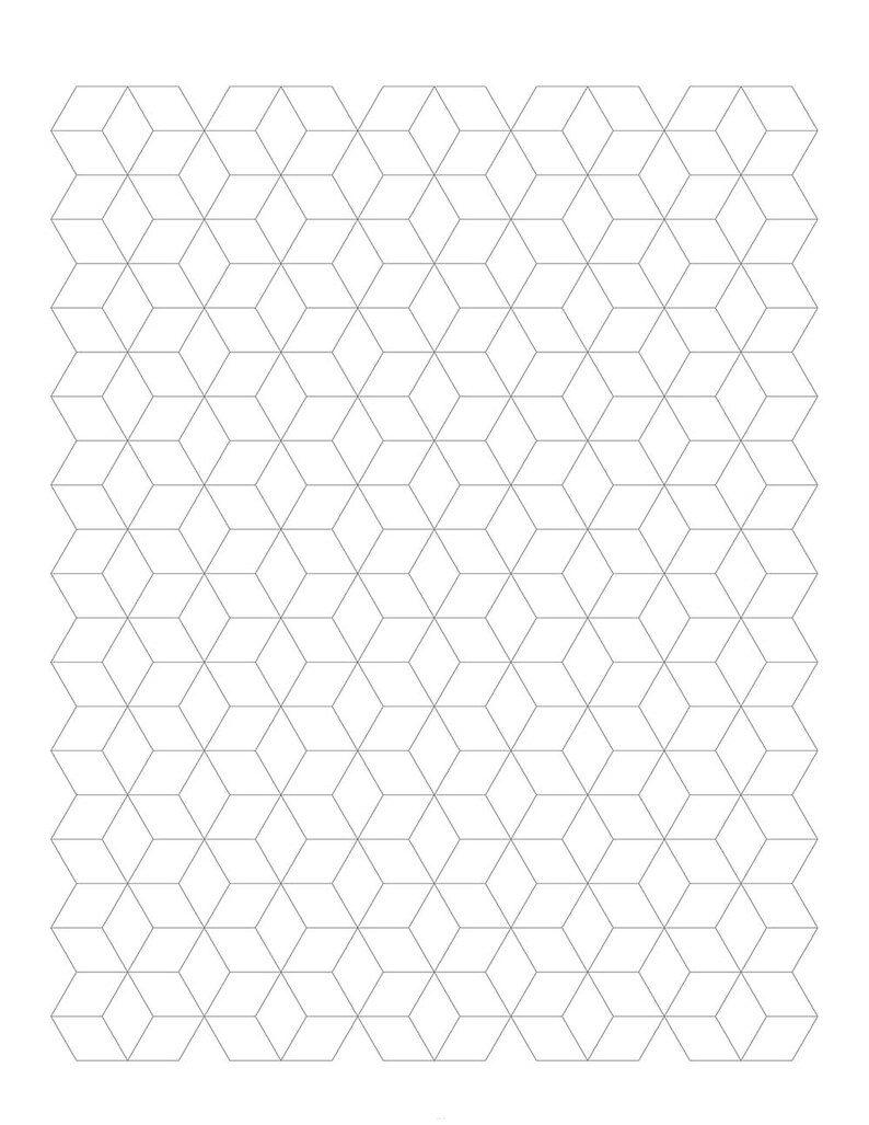Grid Paper, Graph Paper for Quilt and Block Designs, PDF Download - Etsy