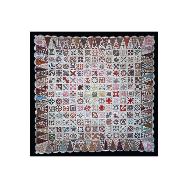 Dear Jane EPP English Paper Piecing Pack for BOTTOM BORDER | Etsy