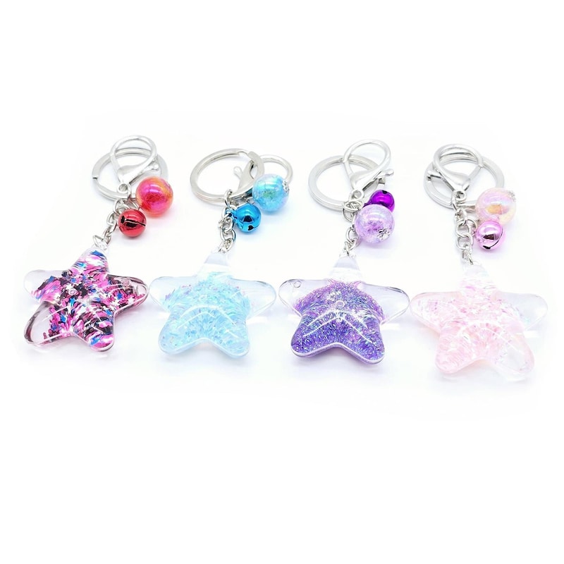 Liquid Keychain - Etsy