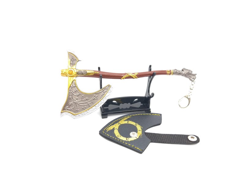 God of War Ragnarok Leviathan Axe Keychain | Kratos Viking Weapons ...