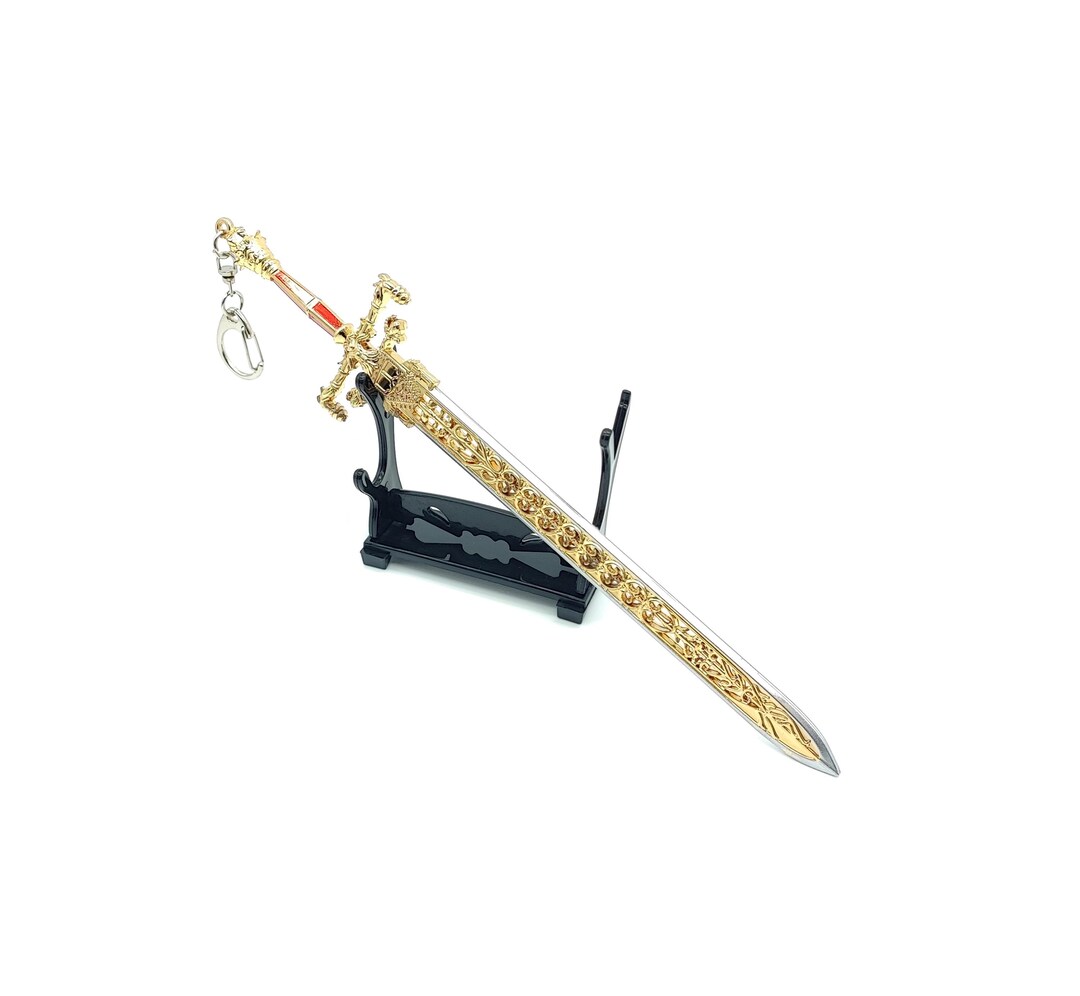 Elden Ring Keychain Sword of Night and Flame L Gaming Accessory L ...