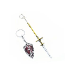 Dark Souls Keychain, Dragon Slayer Ornstein, Bloodshield, Keychains ...