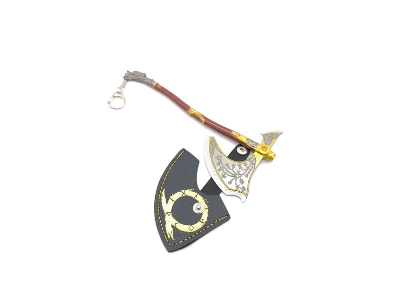 God of War Ragnarok Leviathan Axe Keychain | Kratos Viking Weapons ...