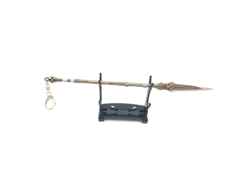 God of War Ragnarok Keychain, Kratos Draupnir Spear, Kratos Weapons ...