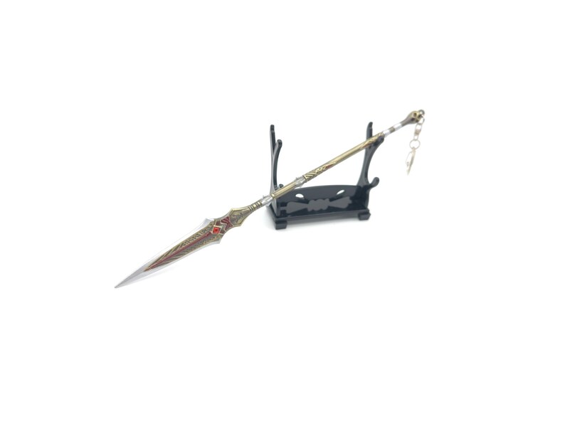 God of War Ragnarok Keychain, Kratos Draupnir Spear, Kratos Weapons ...