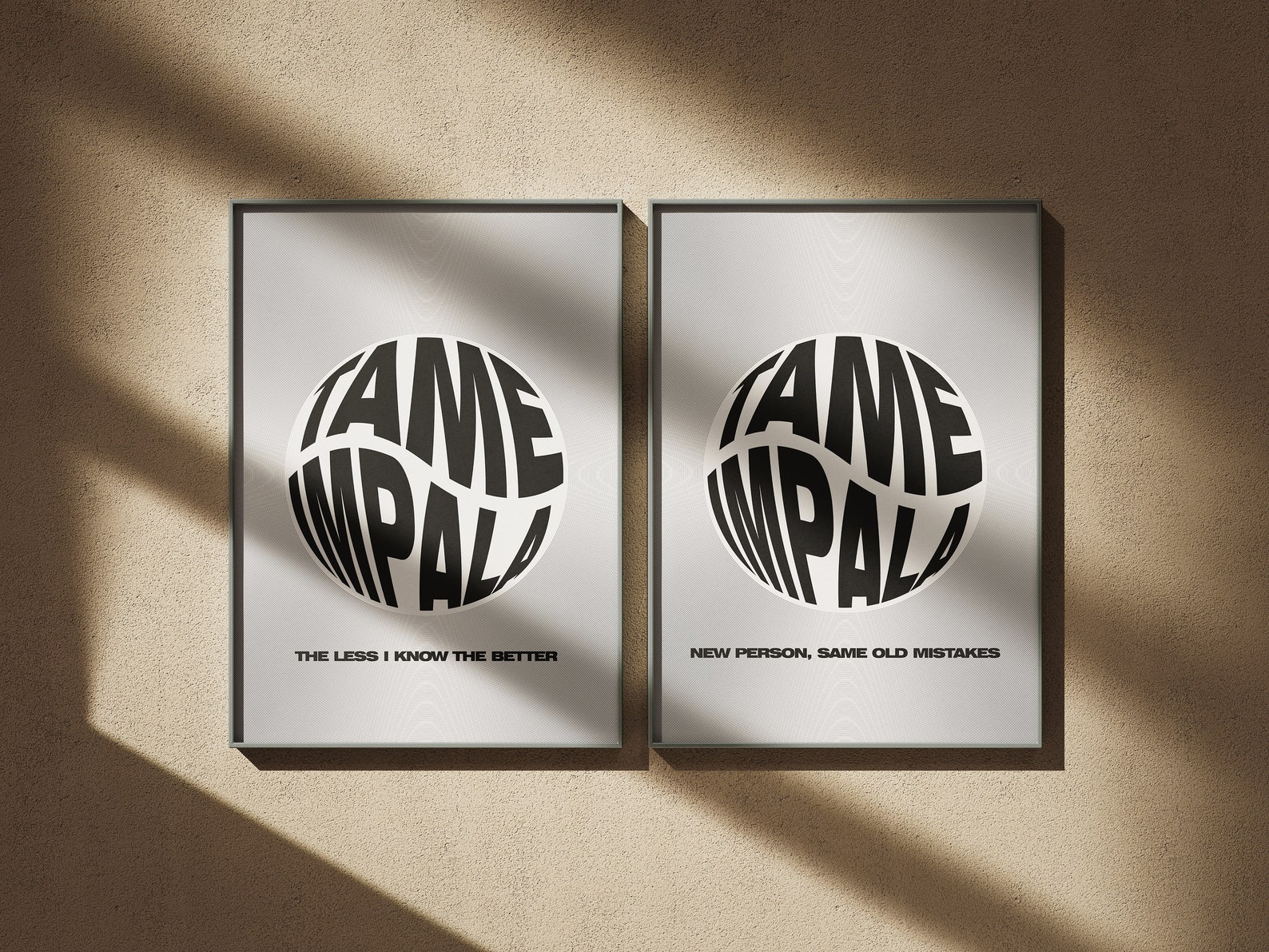 Indie Vibes: Tame Impala Posters for Music Lovers, Psychedelic Pop Rock ...
