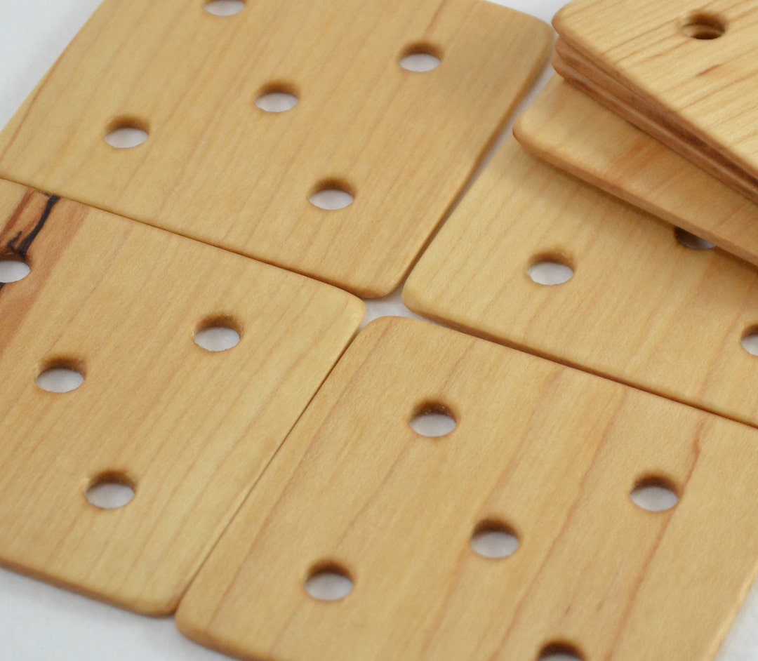 Tablet Weaving Cards Set of 10 (5 Hole) - for Card Weaving, Inkle ...