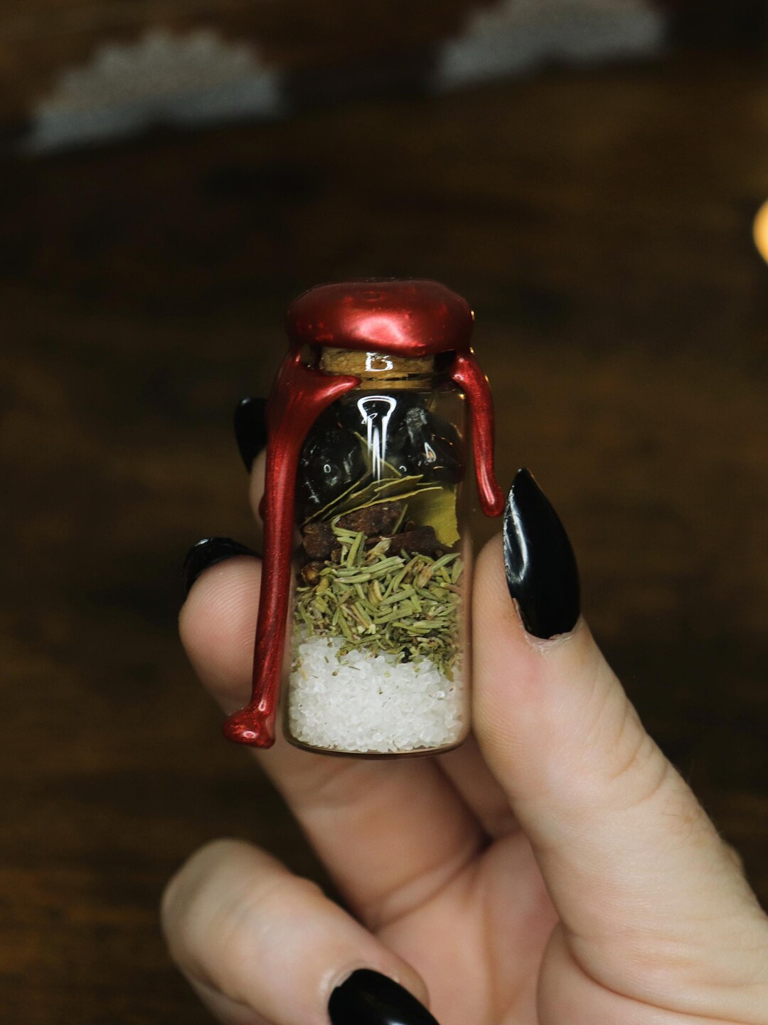 Ground and Protect Spell Jar, Grounding Decor, Stability Intention ...