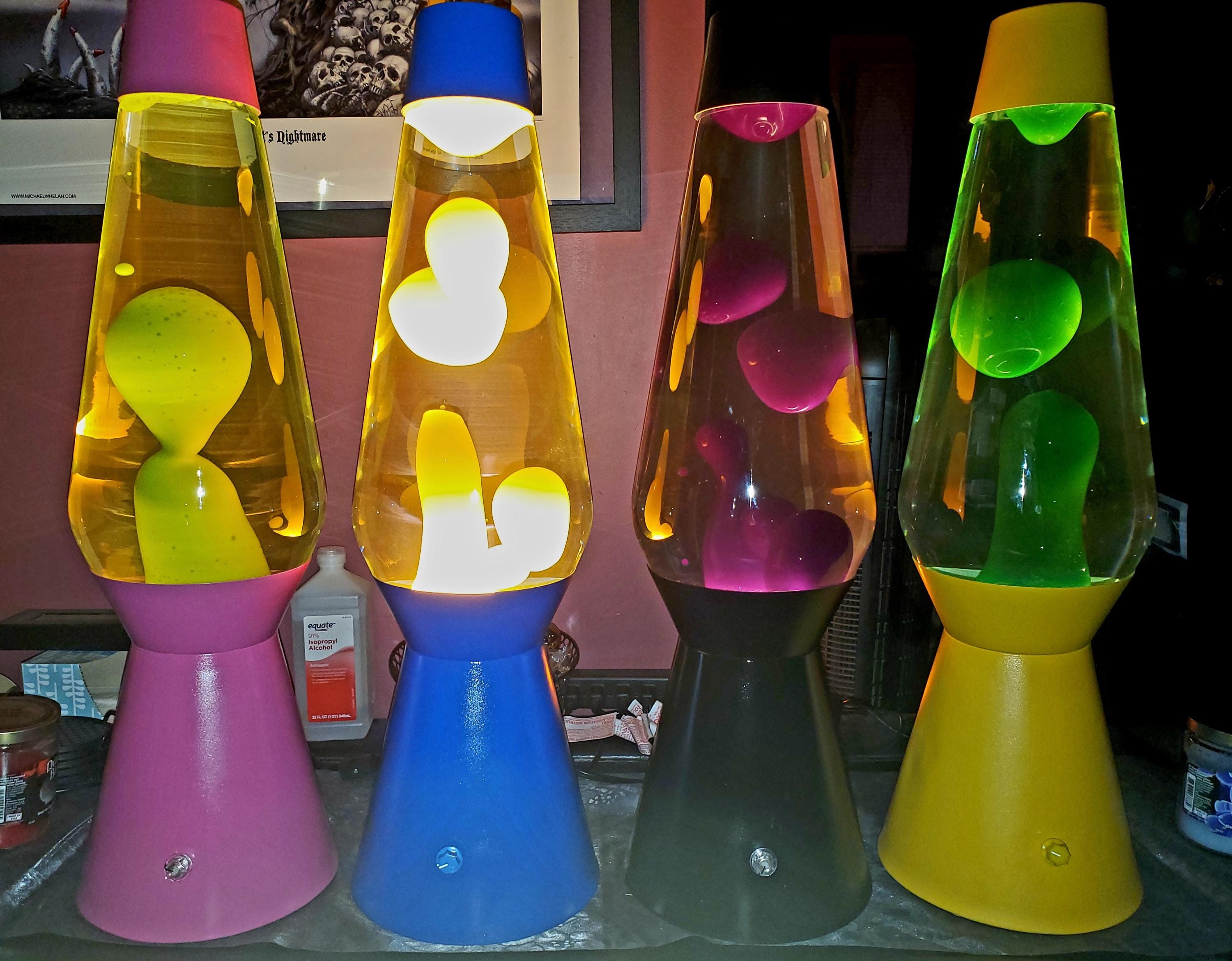 For Sale Rare Custom 27 Grande Lava Lamp Purple Lava With Red Pepper ...