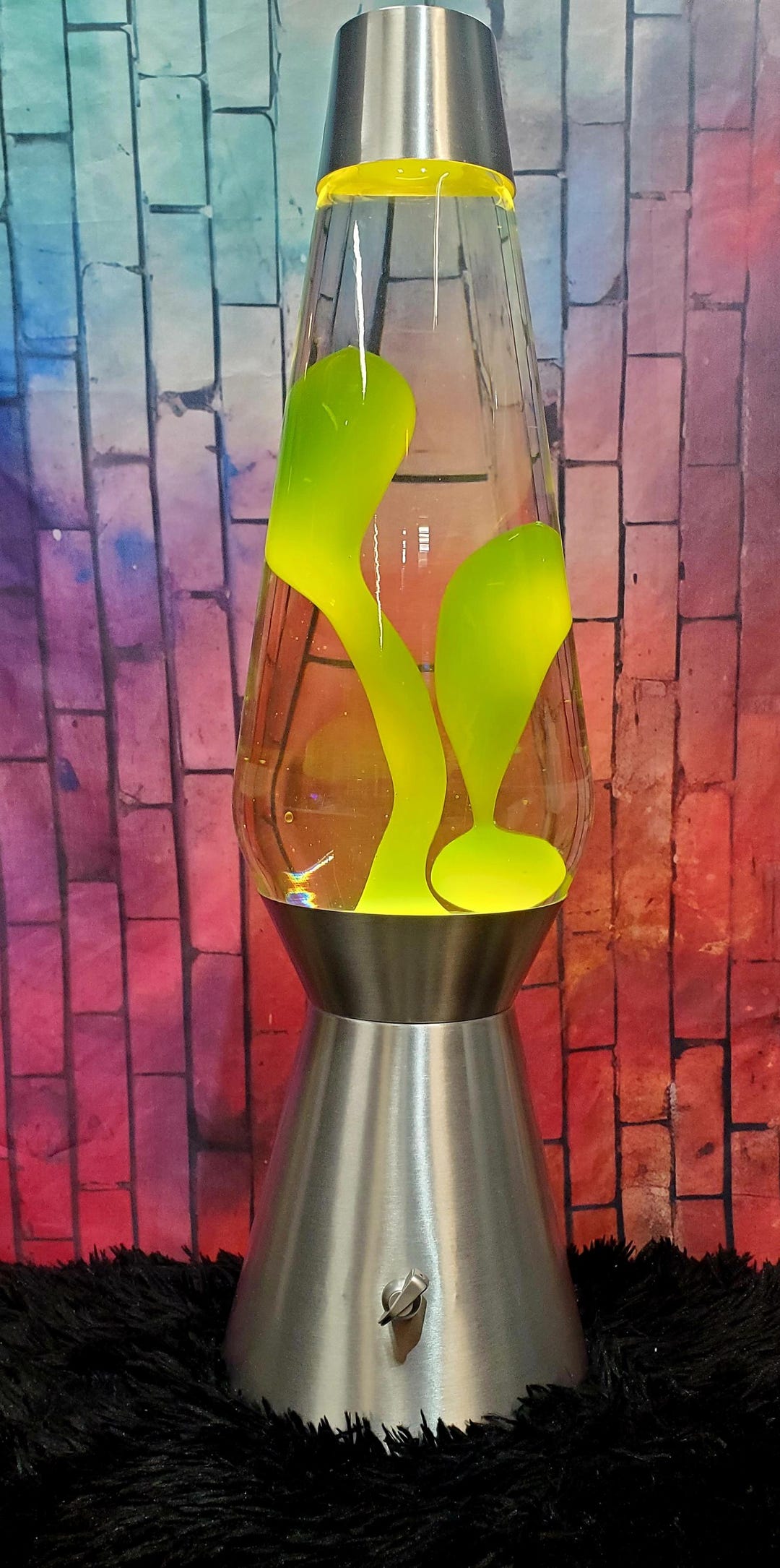Custom Made 27" Grande Lava Lamp: Ghostbusters Slime Green, Dimmer ...