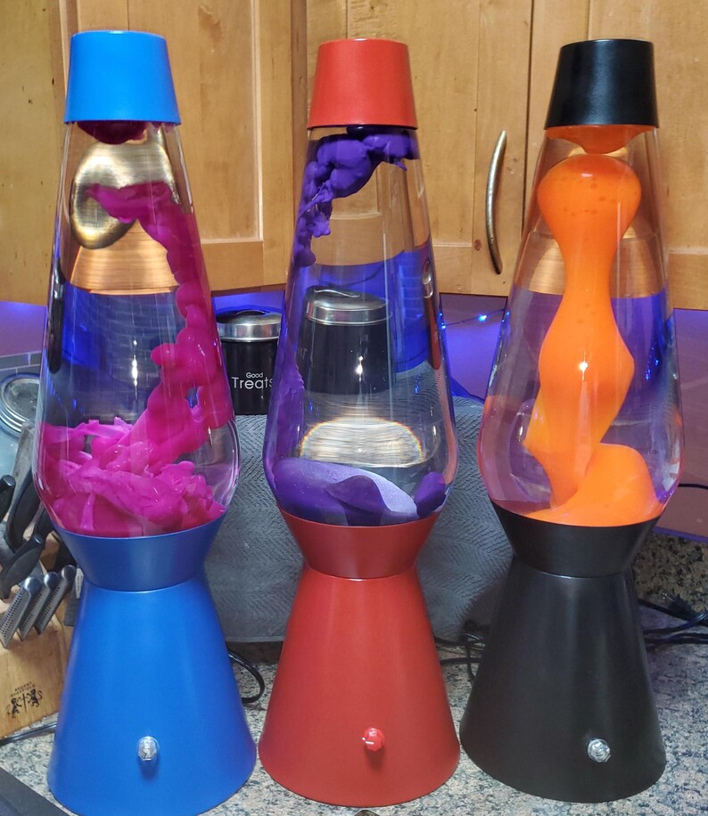 For Sale Rare Custom 27 Grande Lava Lamp Halloween Special Orange Lava ...