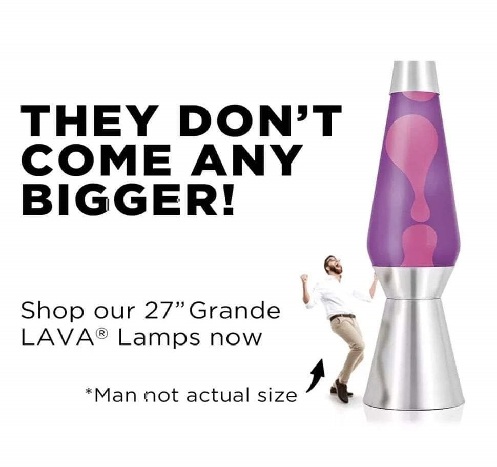 For Sale Rare Custom 27 Grande Lava Lamp Purple Lava With Red Pepper ...