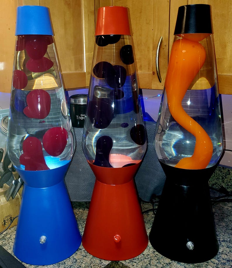 For Sale Rare Custom 27 Grande Lava Lamp Halloween Special Orange Lava ...