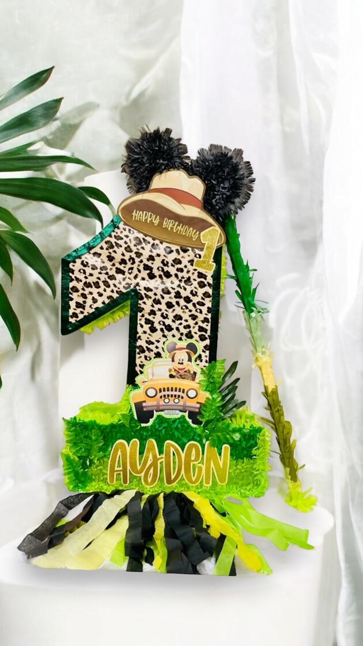 Mickey Piñata Safari Piñata Jungle Piñata With Numbers From 1 to 9 ...