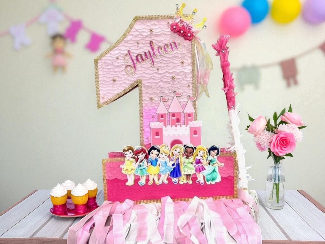 Princess Pinata, Baby Princess Pinata, Number Pinatas From 1 to 9 ...