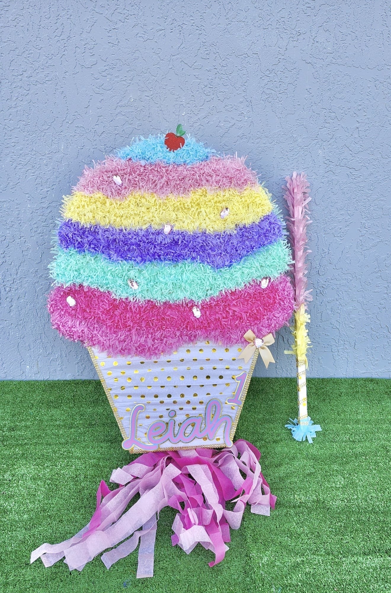 Ice Cream Cone Party Pinata Birthday Ice Cream Decorations Ice Cream ...