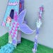 Mermaid Number Four Piñata Under the Sea Party Mermaid Birthday ...