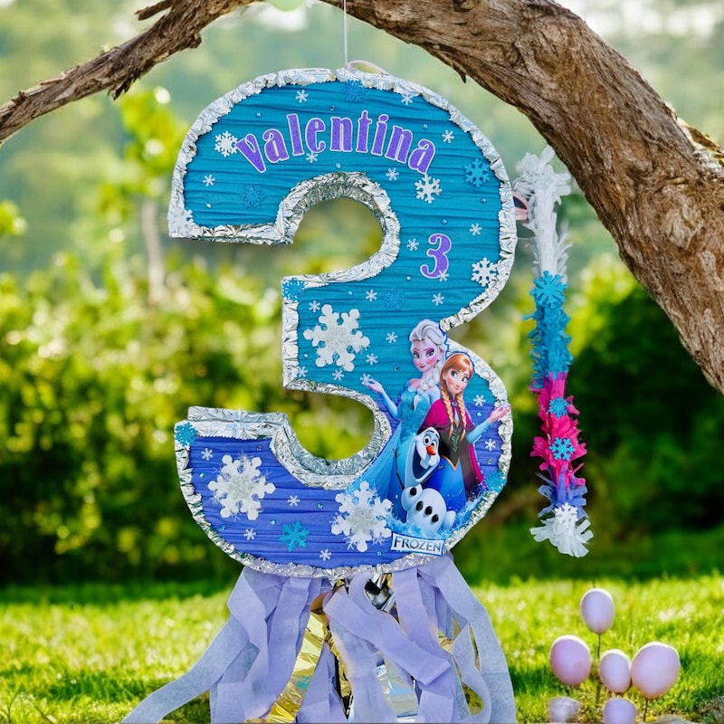 Elsa Birthday Pinata - Etsy
