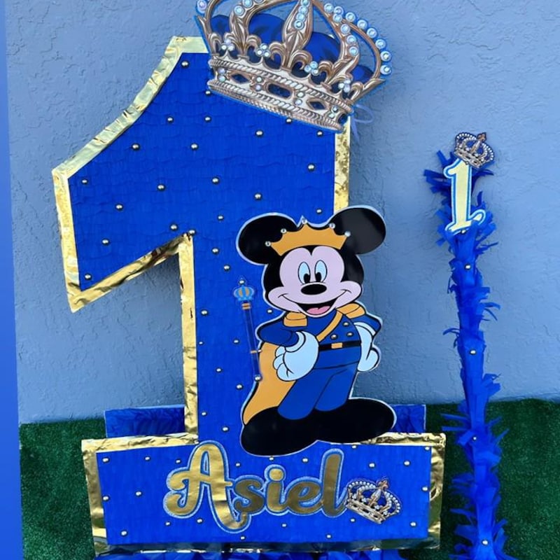 Mickey Pinata - Etsy