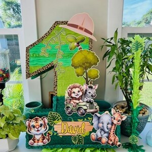 Safari Pinata Jungle Theme Piñata De Safari Jungle Animals Piñata ...